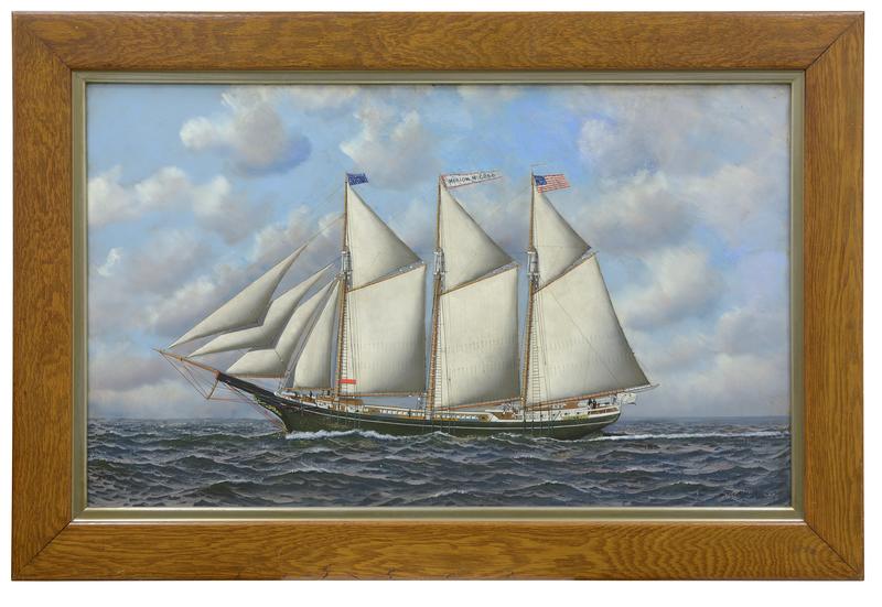Schooner Marion N. Cobb - Farnsworth Art Museum