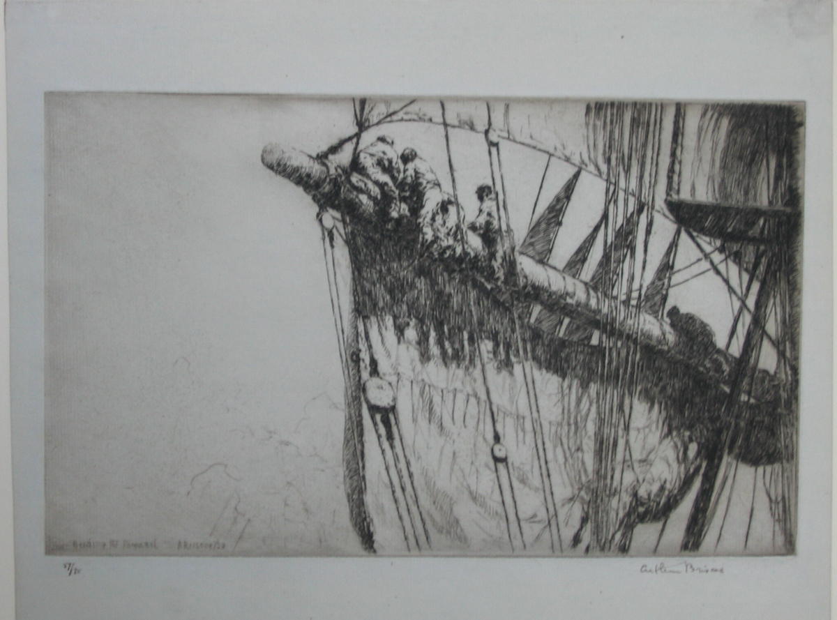 Bending the Foresail - Farnsworth Art Museum