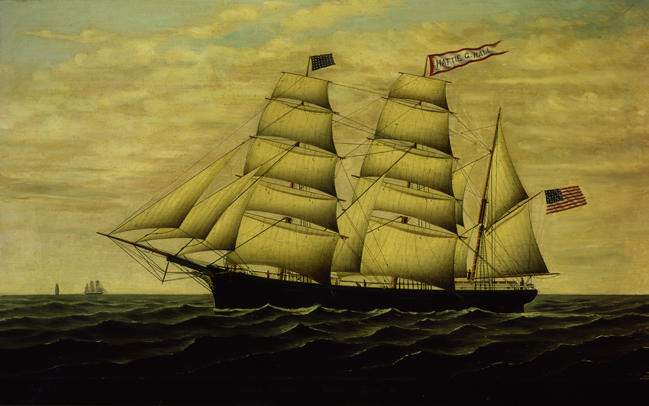 Bark "Hattie G. Hall" - Farnsworth Art Museum