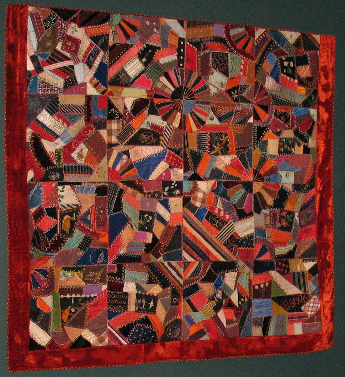 Crazy Quilt - Farnsworth Art Museum