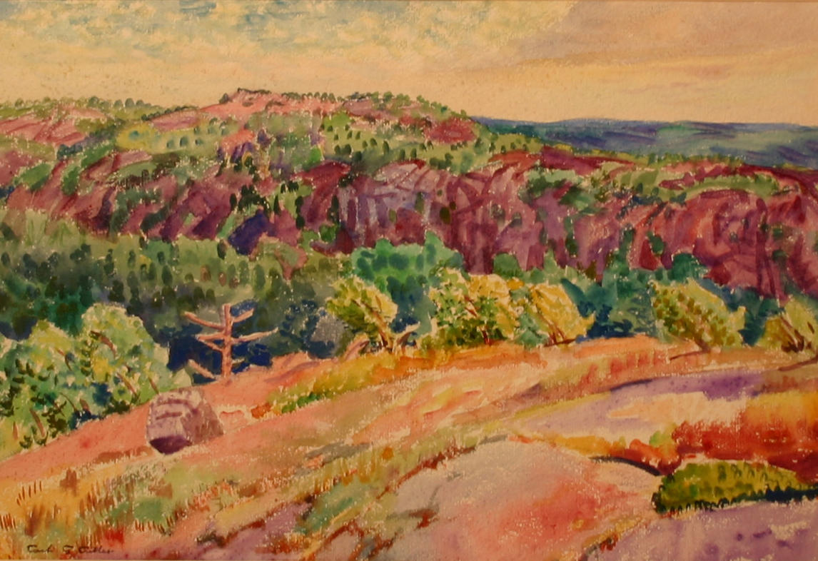 Distant Hills - Farnsworth Art Museum